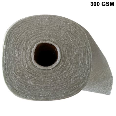 White 300 Gsm Fiber Flass Chopped Stand Mat 70191900 Thickness 4 Mm