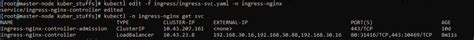 Kubernetes Ingress Nginx How To Set Externalips Of Nginx Ingress To 1