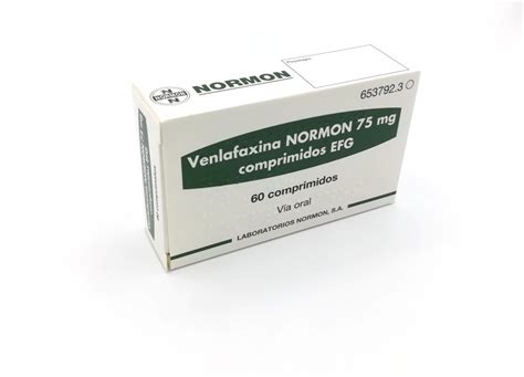 Venlafaxina Normon 75 Mg Comprimidos Efg 60 Comprimidos Precio 1915€