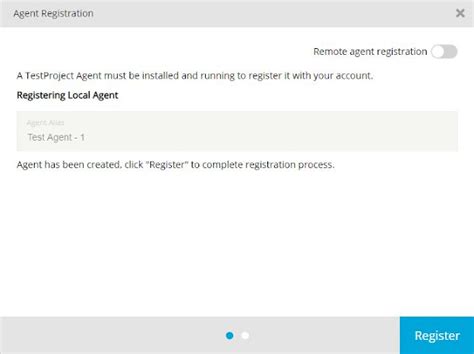 Qa Qc Arena Getting Started With Testproject Install And Register An