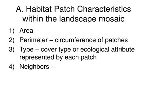 Ppt Habitat Patches And Landscape Powerpoint Presentation Free