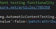 Disable Sitecore Content Testing Functionality For CMS Mode Only