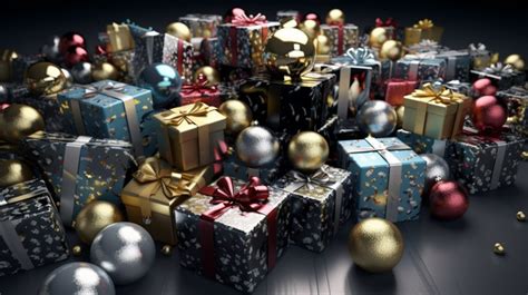 3d 렌더링된 선물 그룹 현재 선물 패키지 선물 상자 배경 일러스트 및 사진 무료 다운로드 Pngtree