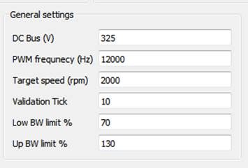 STM MC SDK AC Induction Motor In X CUBE MCSDK V Y Stm Mcu