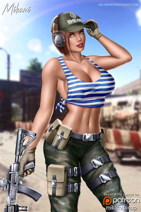 Escape From Tarkov Bear Pin Up Commission By Mikami Hentai Foundry