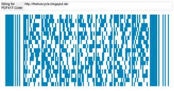 Livecycle Blog Dynamischer Pdf417 Code Dynamic Pdf417 Code