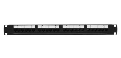 Furukawa 24 Rj45 Cat6 U Utp Multilan 24awg Patch Panel 1u 35030015 Sp Digital