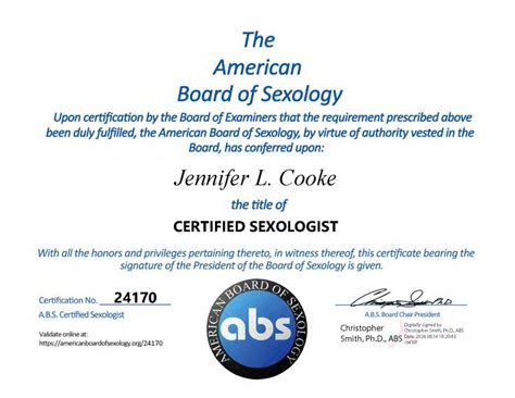 Jennifer Cooke Cscabs On Linkedin Received My Certification For A