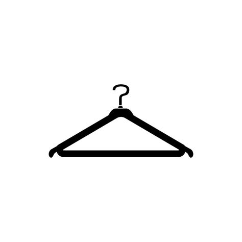 Clothes Hanger Icon Vector Design Template Vector Art At Vecteezy