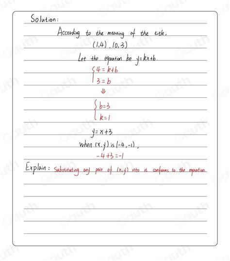 Solved 1 5 Match Each Table Of Data A D Below With Its Equation 1 6