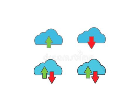 Data Cloud Icon Backup Restore Sign Stock Illustrations 528 Data Cloud Icon Backup Restore