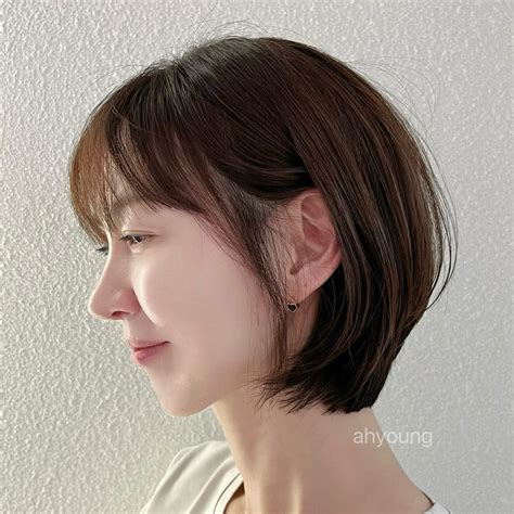 일산 미용실 여백미 아영실장 단발 중단발 레이어드펌 중단발 요즘 고객님들이 많이 찾아주시는 스타일 중 하나인 중단발레이어드컷 🍃 상담을 하다보면 너무 가벼워서