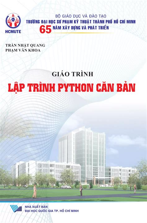 Giáo Trình Lập Trình Python Căn Bản Trần Nhật Quang Phạm Văn Khoapdf