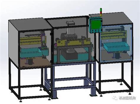 【非标数模】stamping冲压非标设备3d图纸 Step格式solidworks 仿真秀干货文章