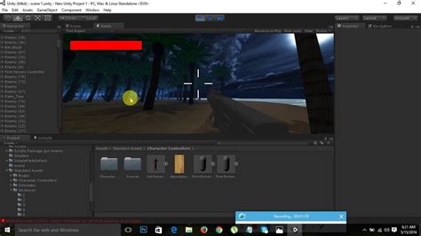 Unity 3d Game Development Part One In English Introduction Youtube