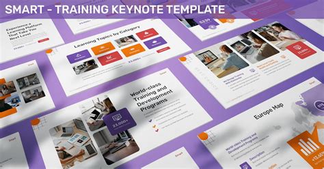Smart Шаблон обучающего Keynote доклада Шаблоны презентаций Включая бизнес и командная
