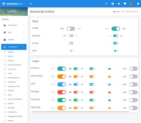 Minimal Pro Responsive Bootstrap Admin Templates