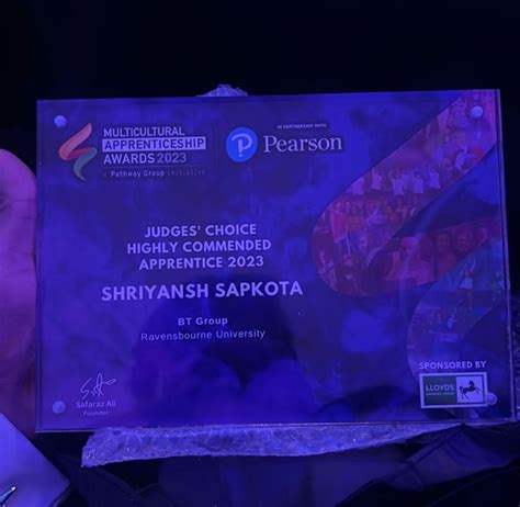 shriyansh sapkota on linkedin 🙌🏻 excited to share i was highly commended judge s choice