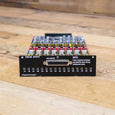 Digidesign 192 D A 8 Channel Analog Output Expansion Card Reverb
