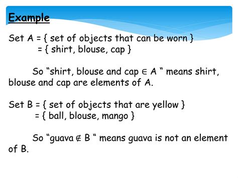 Well Defined Sets Pptx