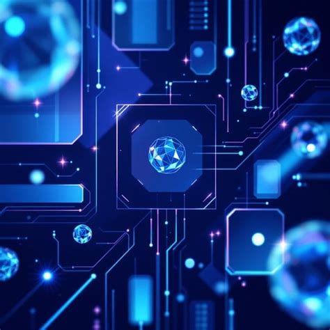 Free Glowing Circuit Matrix Image Download At Stockcake