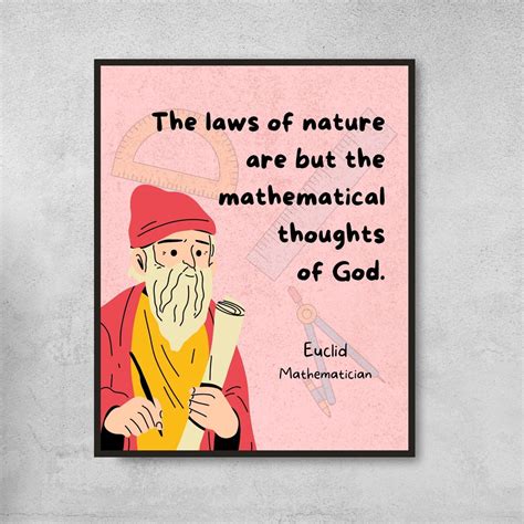 Set Of 8 Famous Mathematicians Quotes Posters Digital Etsy