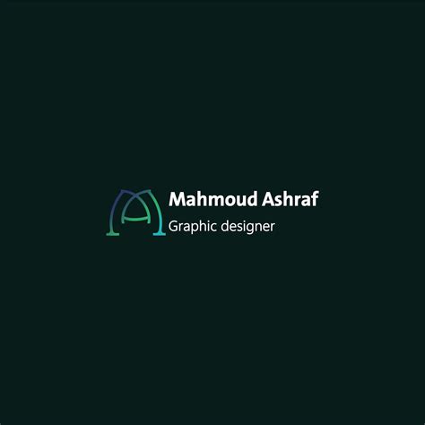 Mahmoud Ashraf Personal Branding Behance