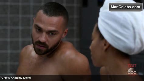 Jesse Williams Naked In A Towel