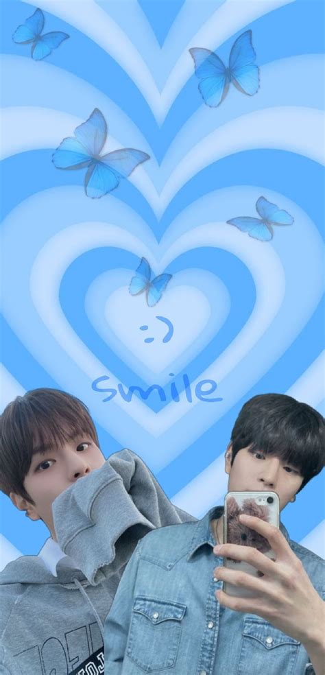 Blue Wallpaper Phone Seungmin