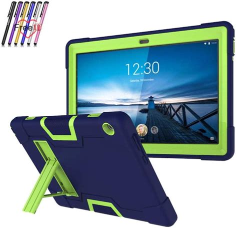 Mignova Case For Lenovo Tab M Case Heavy Duty Drop Proof And Shock Resistant Rugged