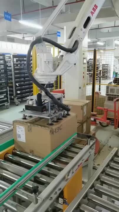 Maly Wu On Linkedin Abb Robotic Palletizer Industrial Palletizing Robot Palletizing…