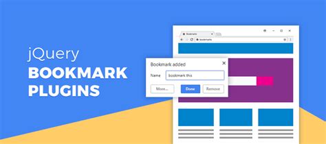 4 Jquery Bookmark Plugins 2022 Freemium Formget