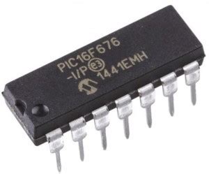 Shockley Electronics PIC16F676 14 Pin PDIP Flash Based 8 Bit CMOS