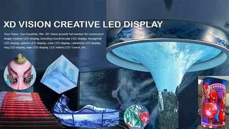 Creative And Custom Design Led Display Manufacturer Xd Vision