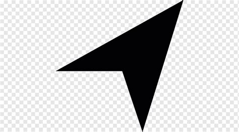Computer Mouse Pointer Cursor Arrow Computer Mouse Angle Electronics Triangle Png Pngwing