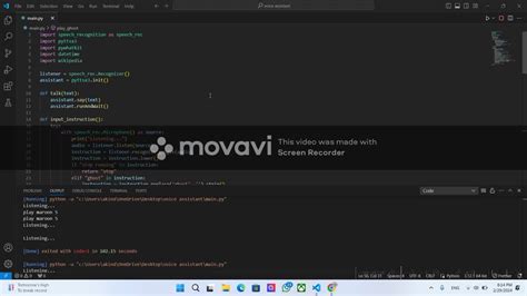 Akindu Kodithuwakku On Linkedin Just Completed A Python Voice Assistant Project This Is A