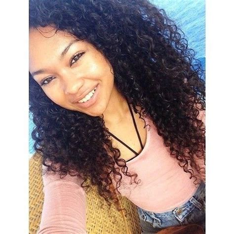Natural Curly Hair Blasian Flavour Liked On Polyvore Featuring Beauty