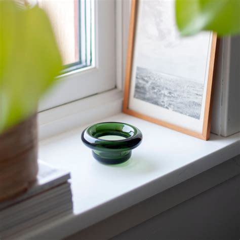 Sirkel Tealight Holder Green Nedre Foss Scandinavian Homeware Arj