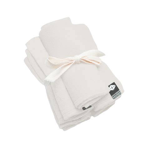 Terry Washcloth 5 Pack In Oat