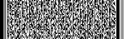 Two Pdf417 With Same Encoded Data Look Totally Different Why Is That So Stack Overflow
