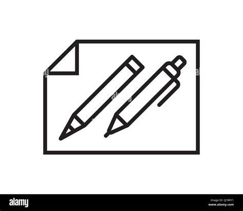 Note Icon Vector Sign Paper Message Or Document Page Notice Doc Sheet