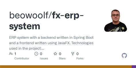 Github Beowoolffx Erp System Erp System With A Backend Written In Spring Boot And A Frontend