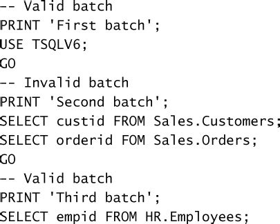 Code Snippets T SQL Fundamentals Th Edition Book