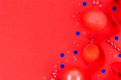 Красные Шарики Фон Изображения скачать бесплатно на Freepik
