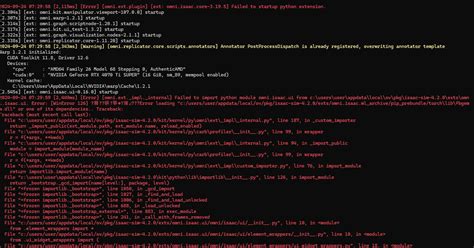 Unavailability Of Script Node In Isaac Sim 420 Isaac Sim Nvidia
