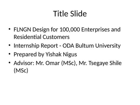 Flngn Project Presentation Pptxpower Systems Battery Solar Generator Transmission