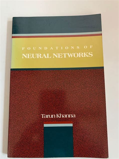 Foundations Of Neural Networks Hobbies And Toys Books And Magazines Fiction And Non Fiction On