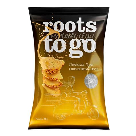 Chips De Batata Doce Mostarda Dijon 45g Roots To Go
