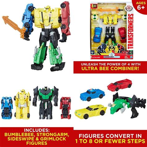 Transformers Robots In Disguise Combiner Force Team Combiner Ultra Bee Ph