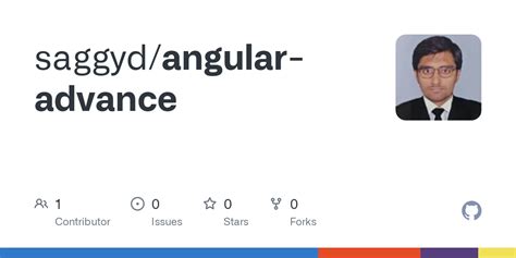 Github Saggydangular Advance